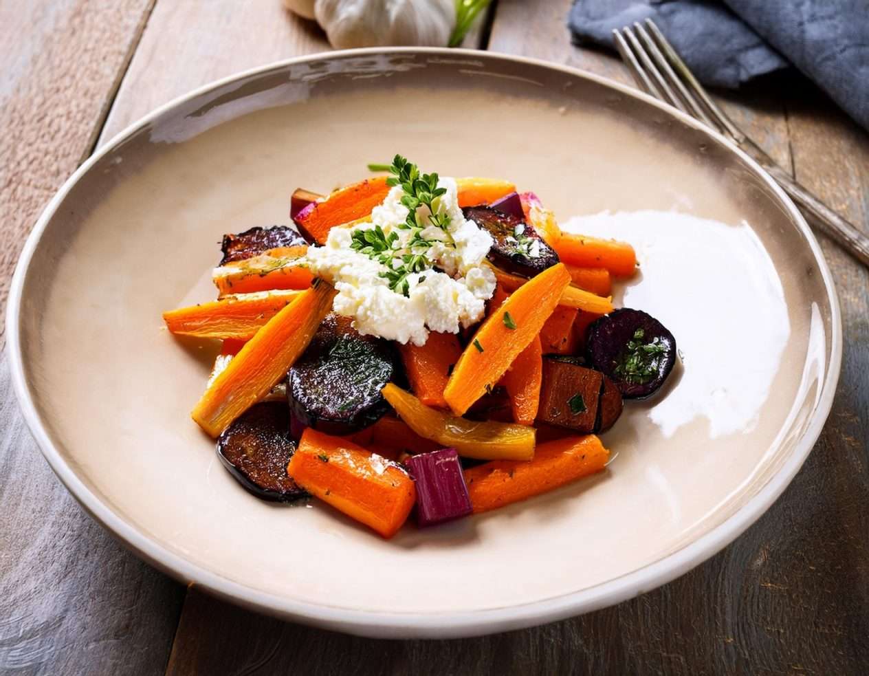 Uunissa paahdetut juurekset ja vuohenjuusto -Täydellinen kombo, jota on ...