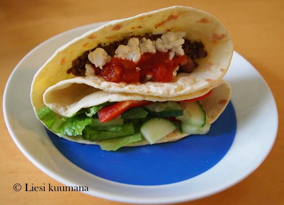 Oivalluksen iloa - nyt ei enää tortilla vuoda jostain kulmasta