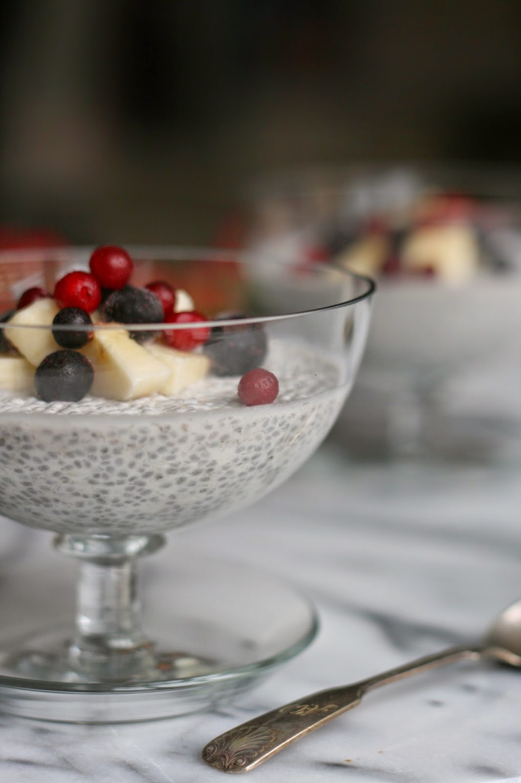 Hyvän huomenen chia-vanukas