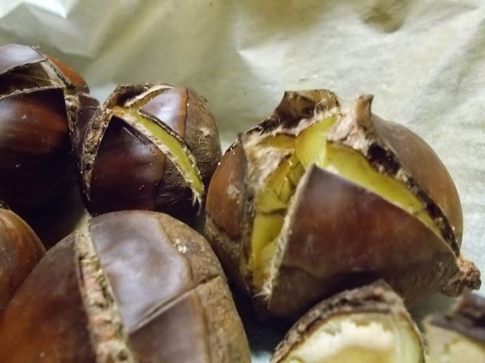 Safkablogi testaa: Uunissa Paahdetut Kastanjat