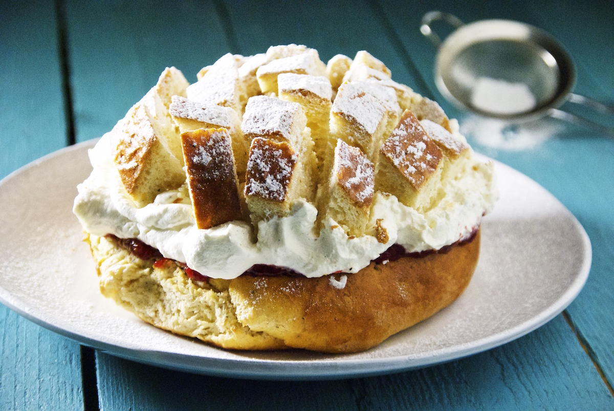 Pull apart laskiaispulla