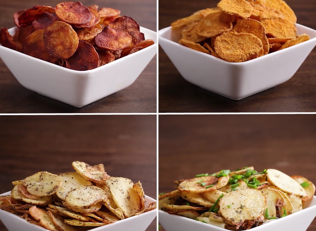 Neljä herkullista sipsireseptiä - valitse suosikkisi ja kokeile jo tänään!