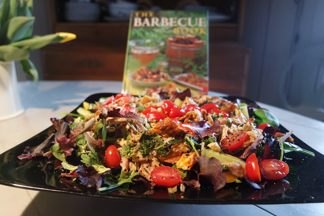 Yrttimarinoitu grillikana mukaan piknikille