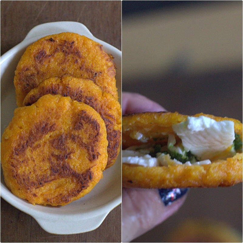 Kurpitsa-arepat