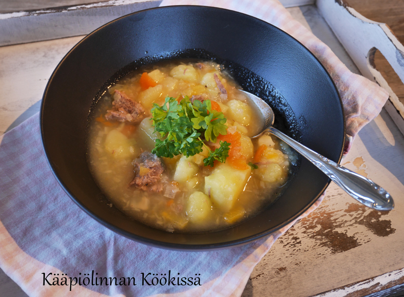 Ihanaa arkiruokaa - täyteläinen lihakeitto